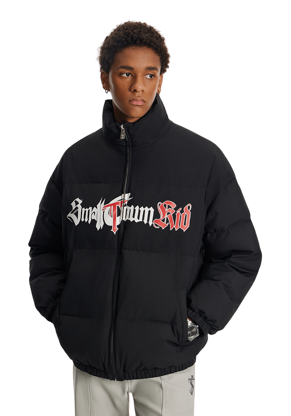 Small Town Kid-Blade Print Padded Jacket – SMALL TOWN KID